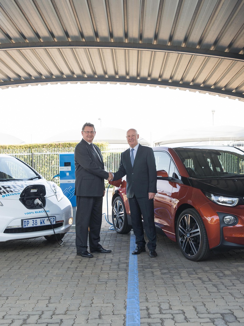 Nissan and BMW to expand electric vehicle charging infrastructure in ...