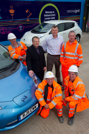 NISSAN LEAF FLEET HELPS TO DRIVE NATIONAL GRID'S LONDON POWER TUNNELS ...