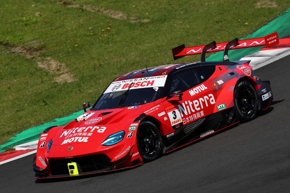 Three Nissan Z NISMO GT500s inside top 10 in second round of SUPER GT
