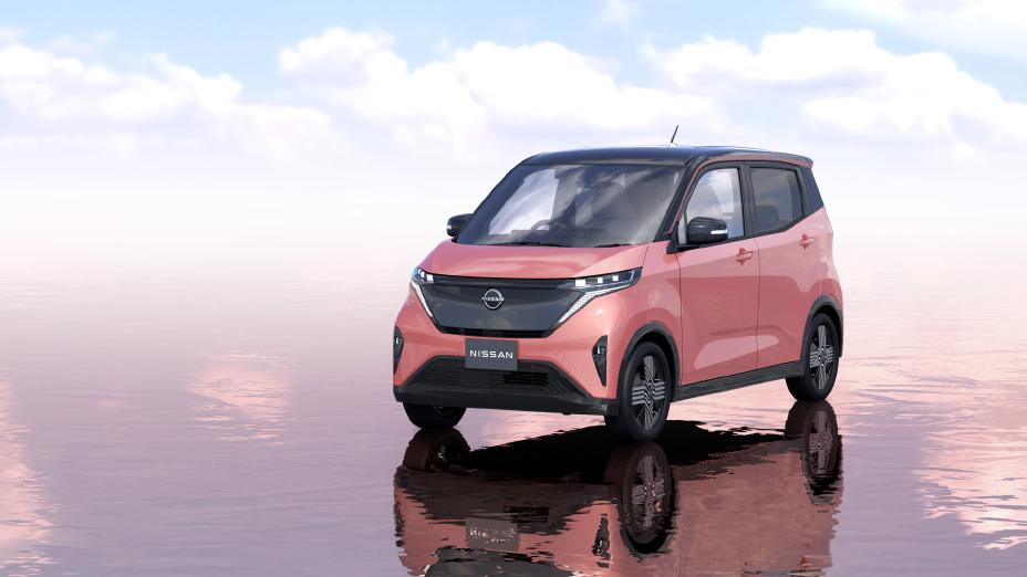 Nissan unveils all-new, all-electric minivehicle in Japan