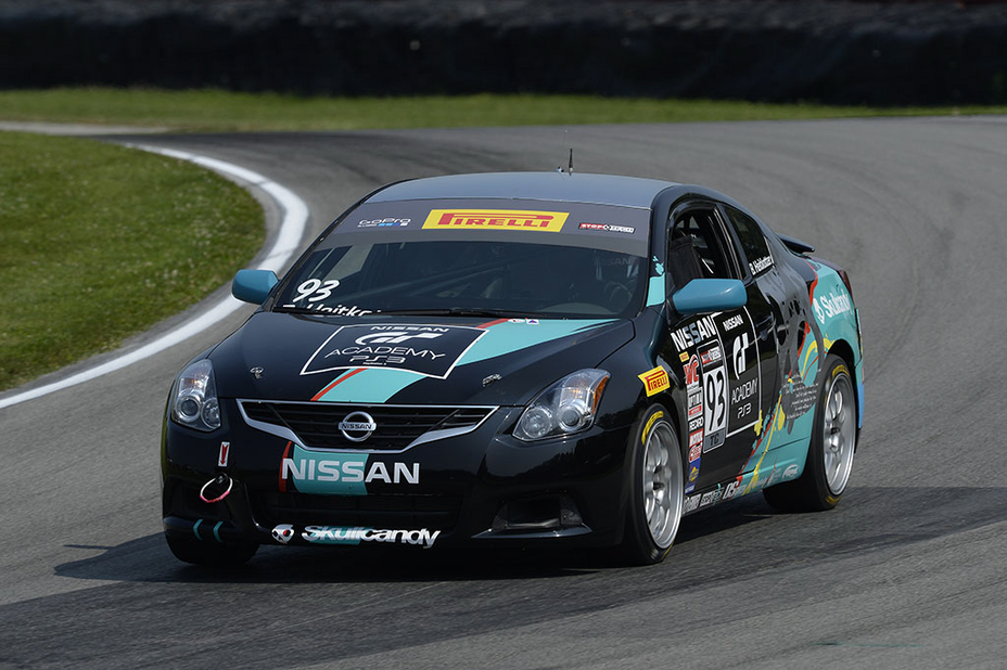 Brian Heitkotter and his #93 Nissan Altima