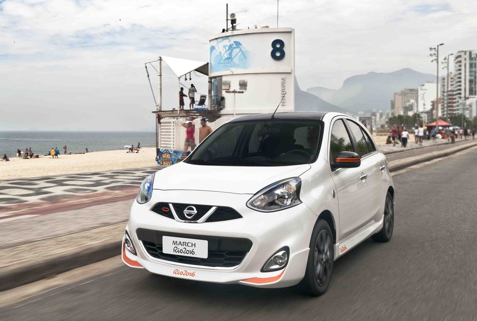 Nissan March Rio 2016™ chega com estilo único e edição limitada e ...