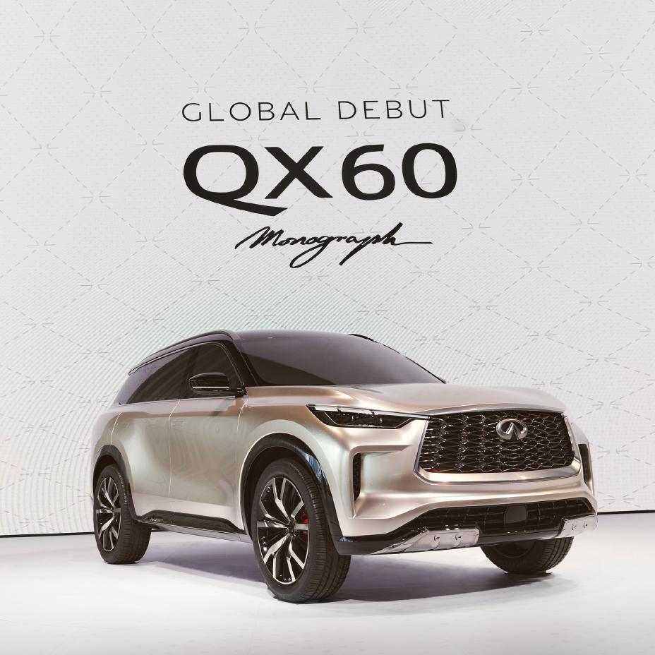 INFINITI QX60 Monograph previews design of next-generation 3-row SUV