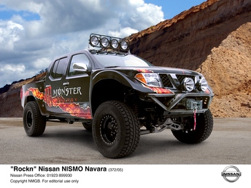 NISSAN MONSTER NAVARA COMES TO THE CV SHOW
