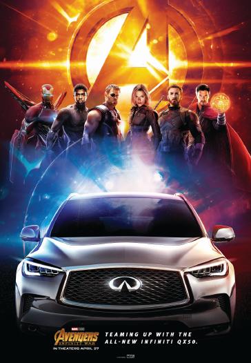 INFINITI teams up with Marvel Studios’ ‘Avengers: Infinity War’ to ...