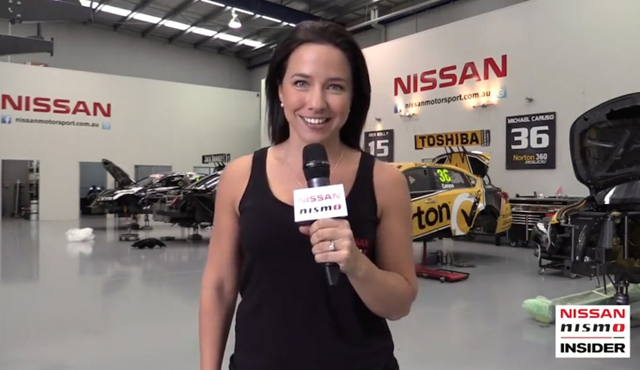 Elysia Kelly, Host, Nissan NISMO Insider